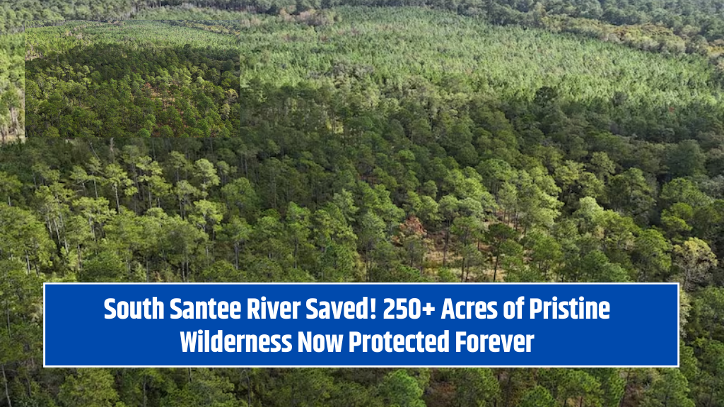 South Santee River Saved! 250+ Acres of Pristine Wilderness Now ...